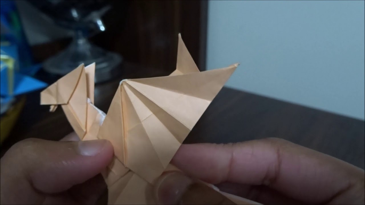 Origami Dragon [Jo Nakashima] Part 3 - YouTube