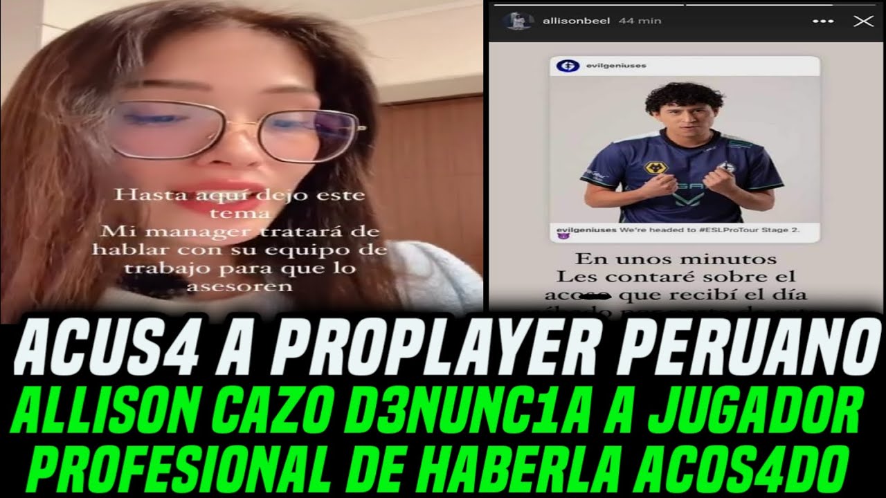 Allison Cazo Acusa de H0M0FOBIC0 a Proplayer Peruano de Dota 2 - YouTube