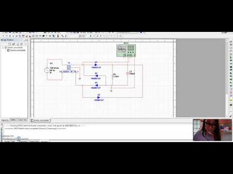 Diseño y simulación con software de fuentes de poder lineal - YouTube
