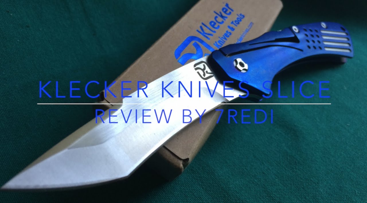 Klecker Knives Slice Review - Gentlemans Tanto! - YouTube