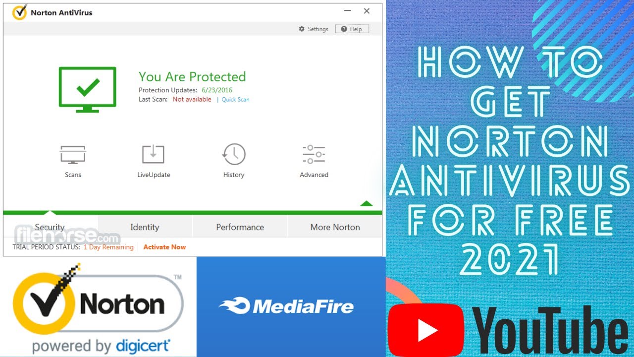 How to get Norton Antivirus For free By techno hub - YouTube