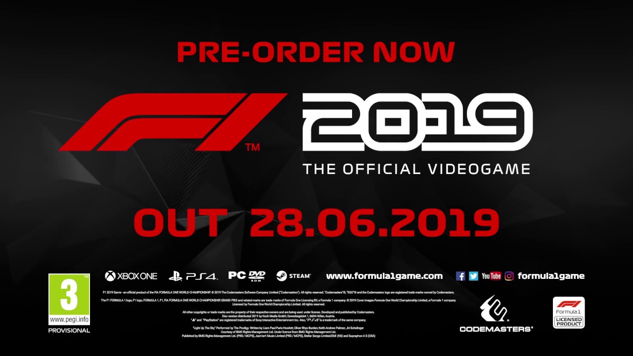 F1® 2019 - Announce Trailer UK 1080p - EN - YouTube