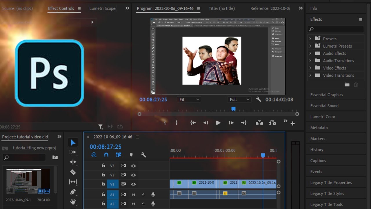 How to 3 photo editing with on fream in adobe photoshop Freelancer ...