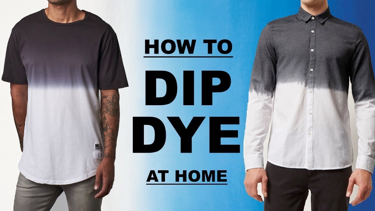 DIY - HOW TO DIP DYE - YouTube