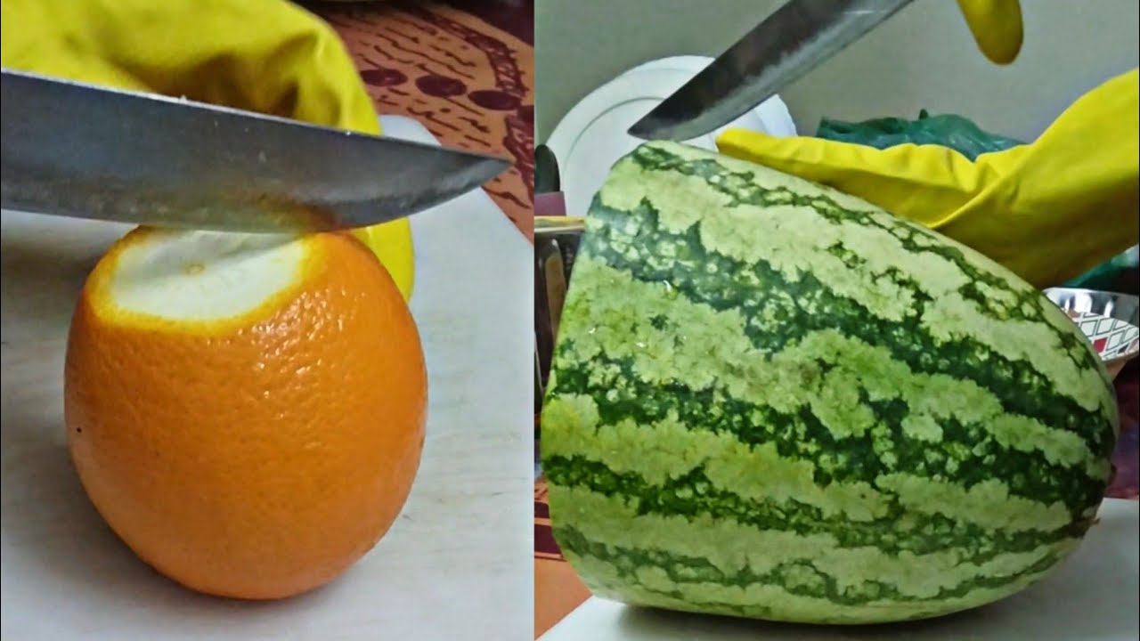 Amazing Fruit Cutting Hacks | FRUIT NINJA of FRUITS | Amazing 5 Fruits ...