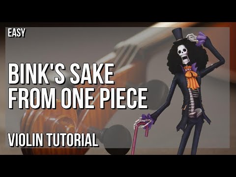 SUPER EASY: How to play Bink's Sake from One Piece by Kohei Tanaka on ...