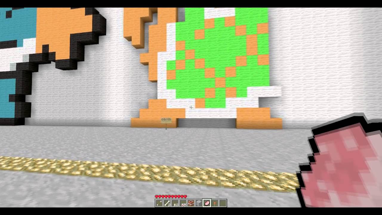 MINECRAFT - With Mr. Transistor | The Hall of Pixel Art - YouTube