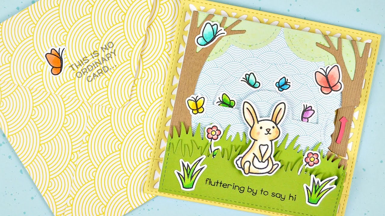 How to make an interactive Reveal Wheel card - YouTube