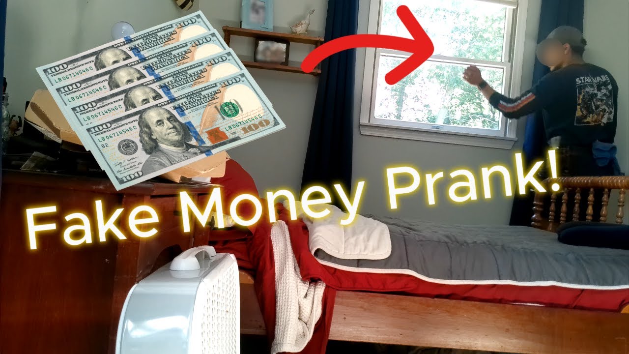 FAKE MONEY PRANK! **GONE WRONG** - YouTube