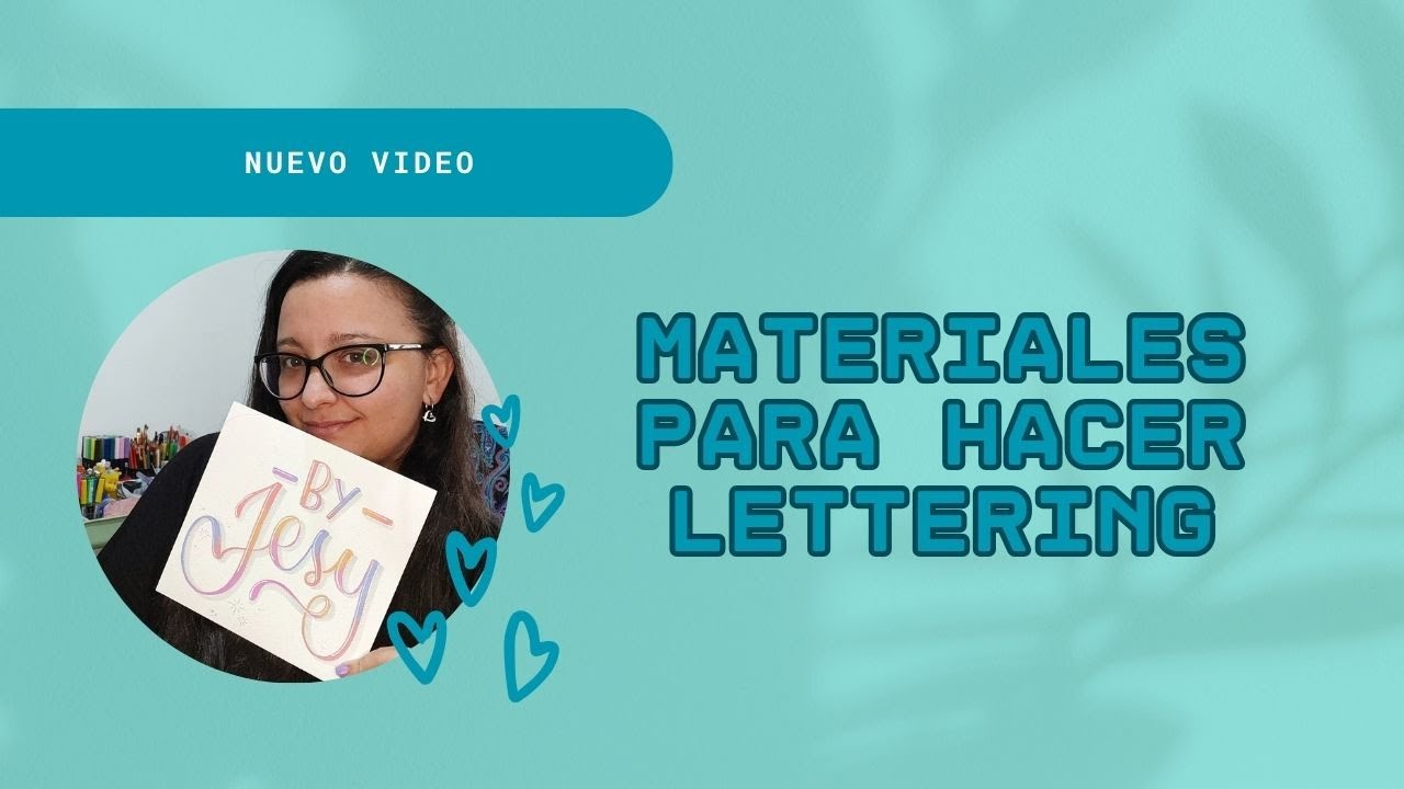 Que materiales se necesitan para empezar a hacer Lettering?? - ByJesy ...