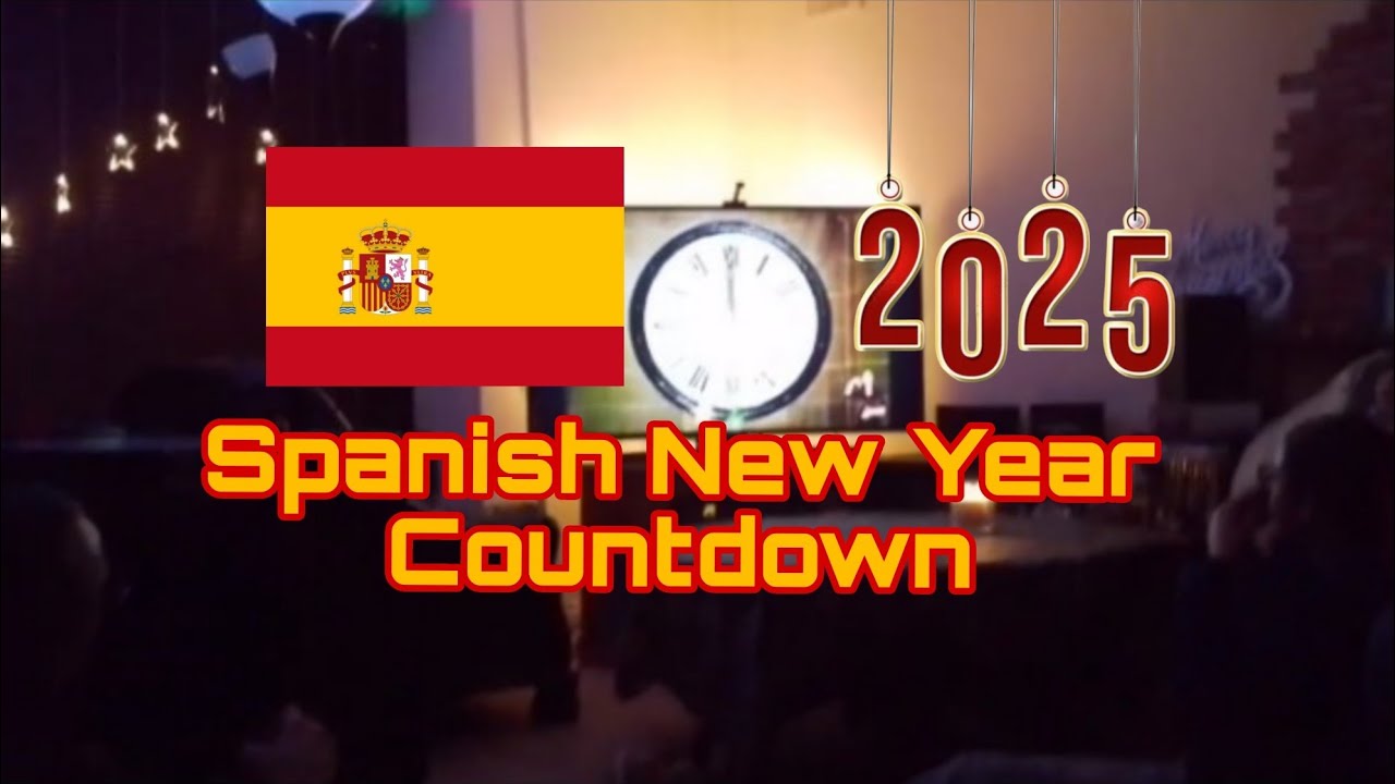 Spanish New Year Countdown - YouTube