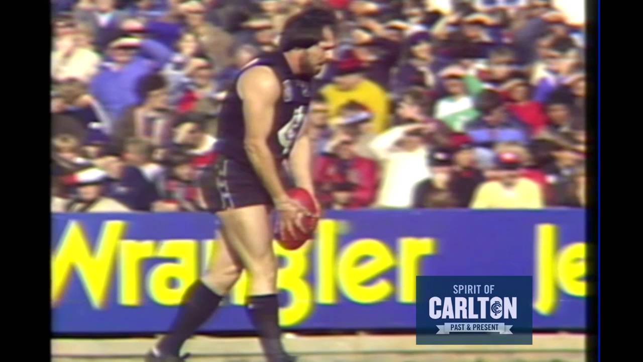 Wayne Harmes 1983 - Carlton Football Club Past Player - YouTube