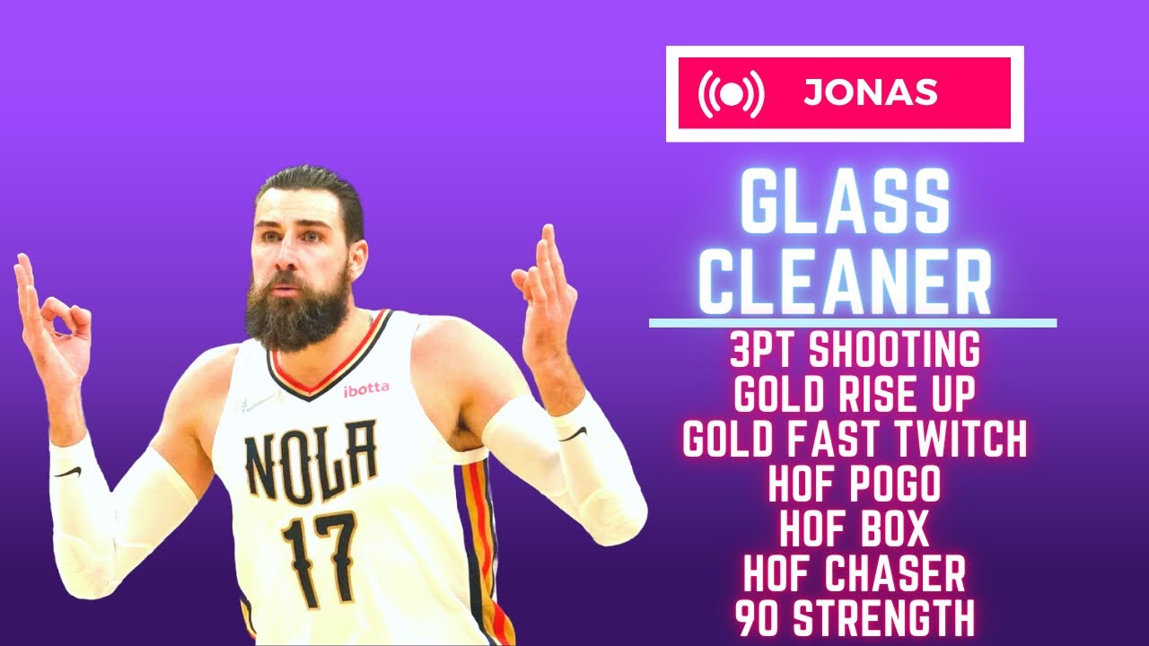 *NEW* GLASS CLEANER BUILD FOR NBA 2K24 NEXT GEN WITH 99 REBOUNDING ...