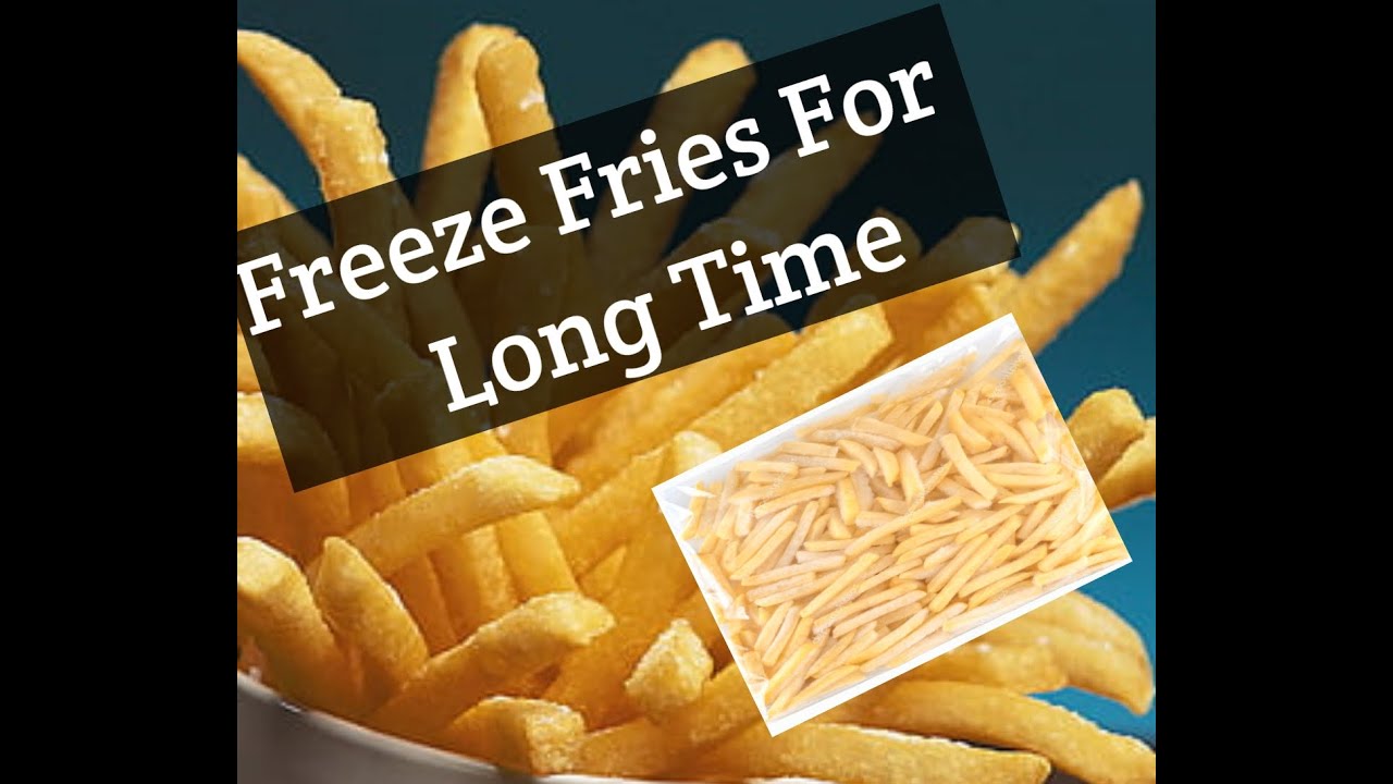 Freeze Fries For Long Time|Frozen Fries Recipe|#kfc_style - YouTube