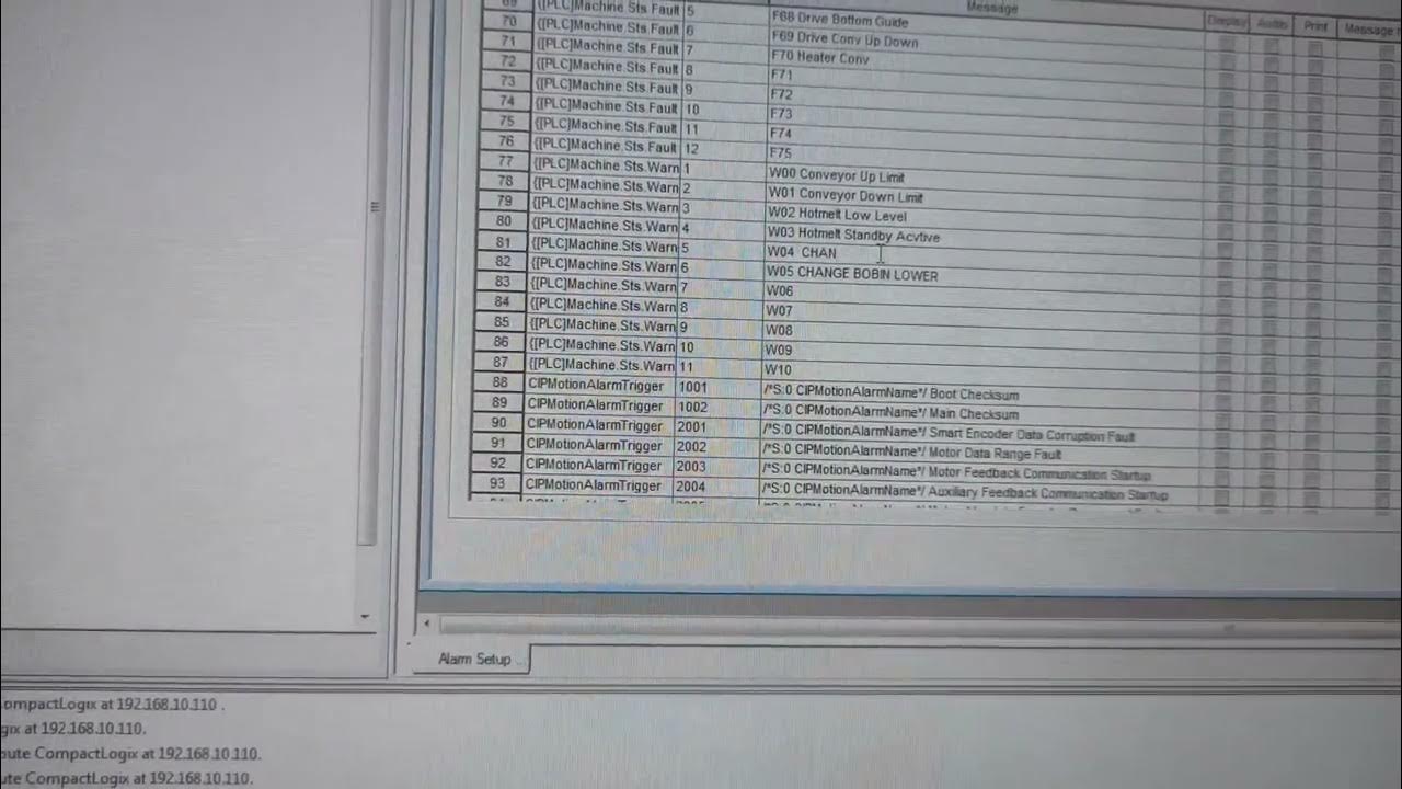 Adding sensors in studio 5000 and factory talk view and showing alarm to the operator panel ...