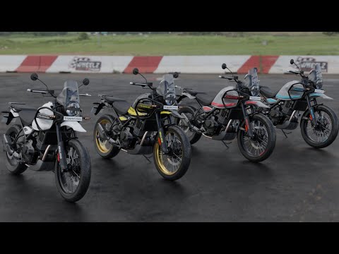 Royal Enfield Himalayan 452 new 4 colour variants | 4K - YouTube