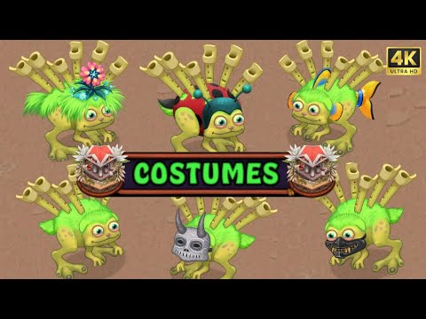 MSM Reedling Colossingum Costumes & Battle Moves. My Singing Monsters ...