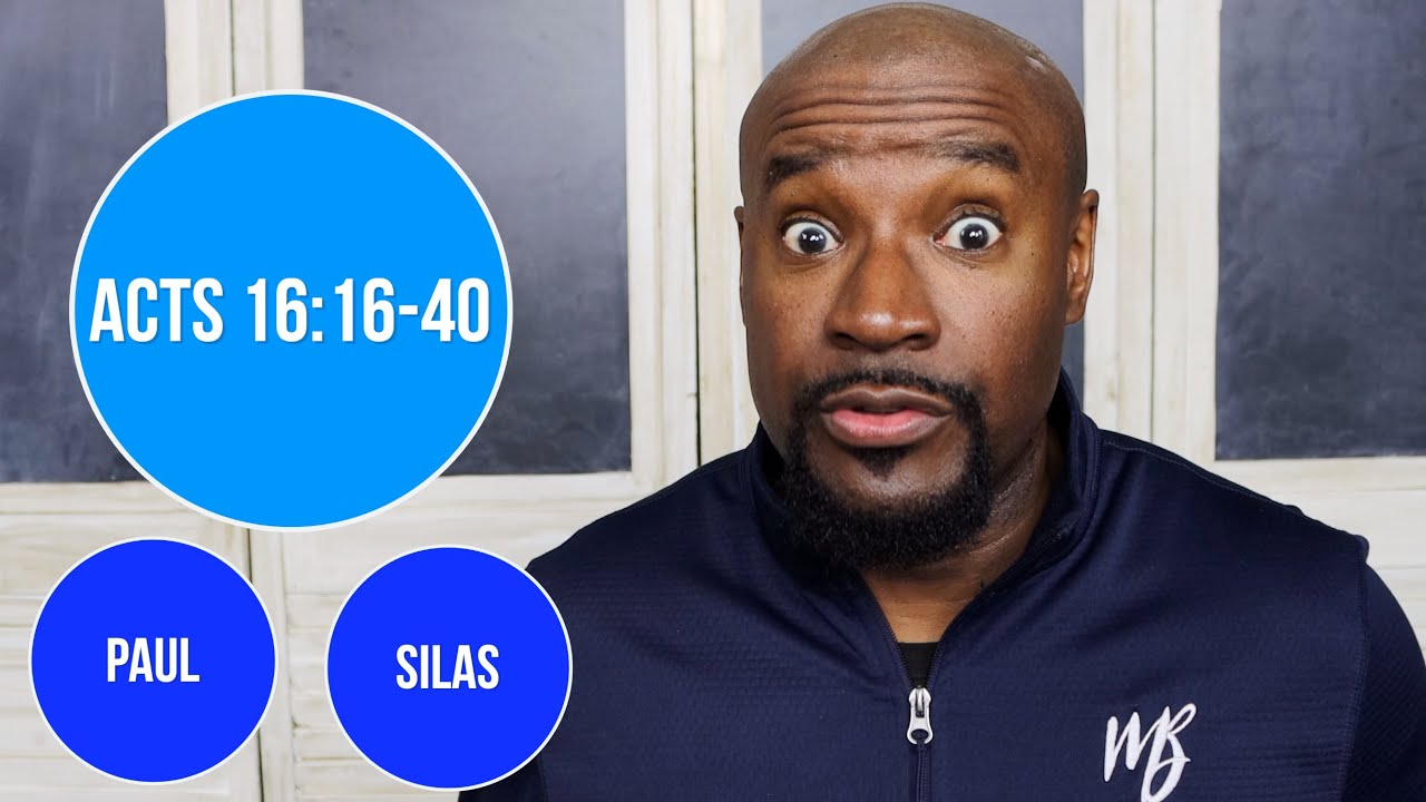 Online Sunday School Bible Lesson For Kids | Paul & Silas Acts 16:16-40 ...