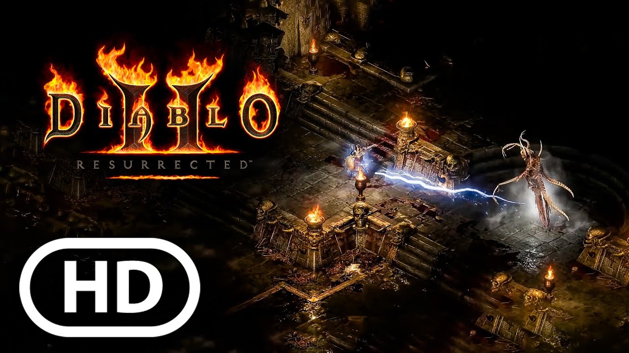 Diablo 2 Resurrected NEW Gameplay Demo (2021) - YouTube