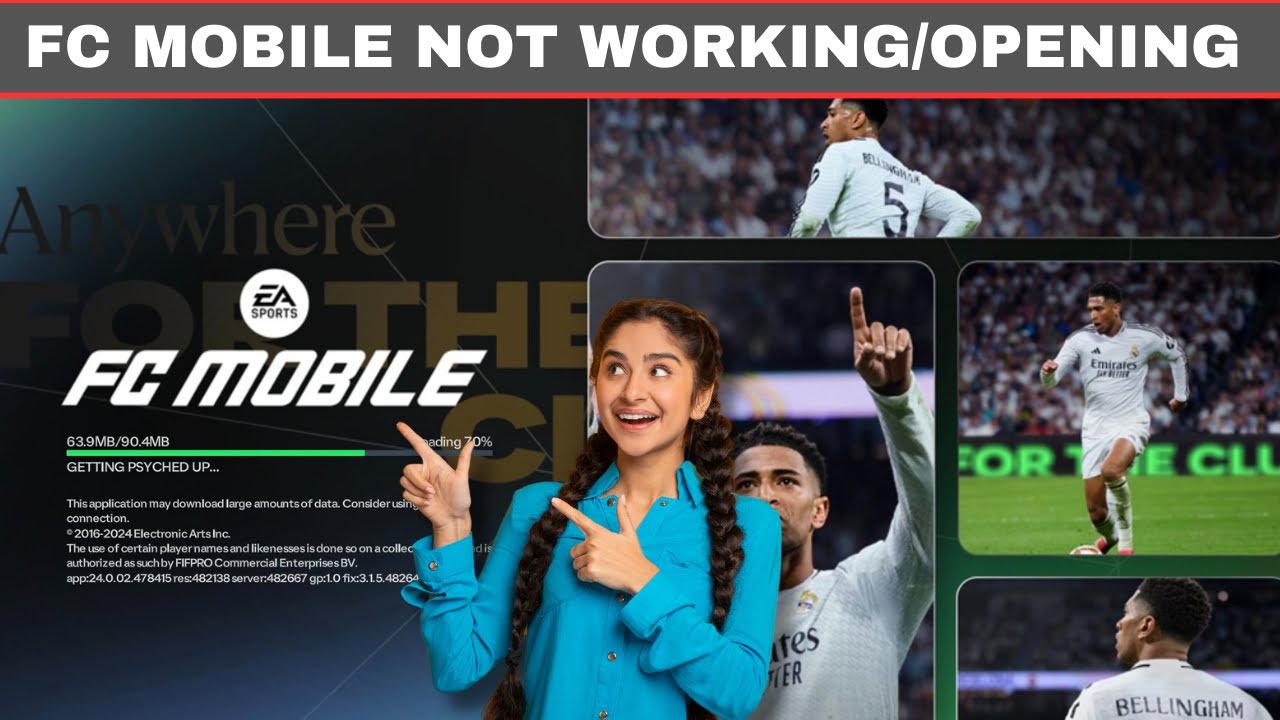 How To Fix EA SPORTS FC MOBILE Not Working / Loading / Not Opening ...