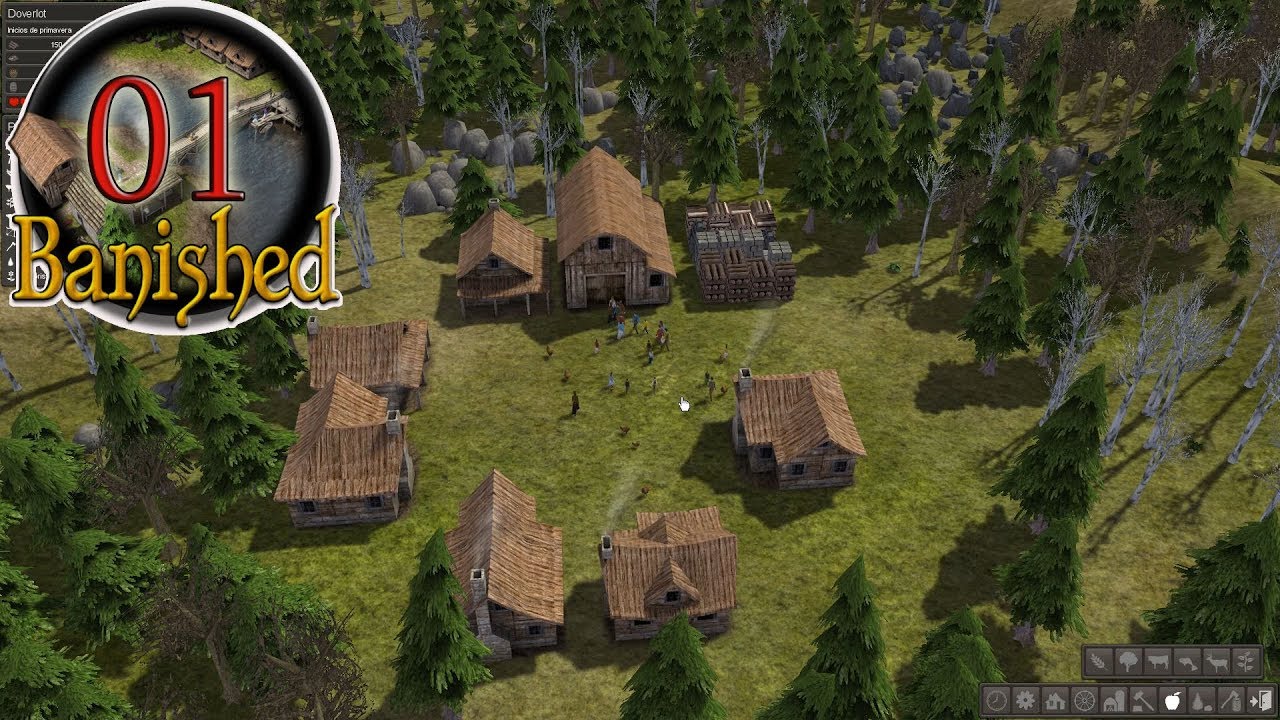 BANISHED EN ESPAÑOL | 01 - Mi Villa Medieval - YouTube