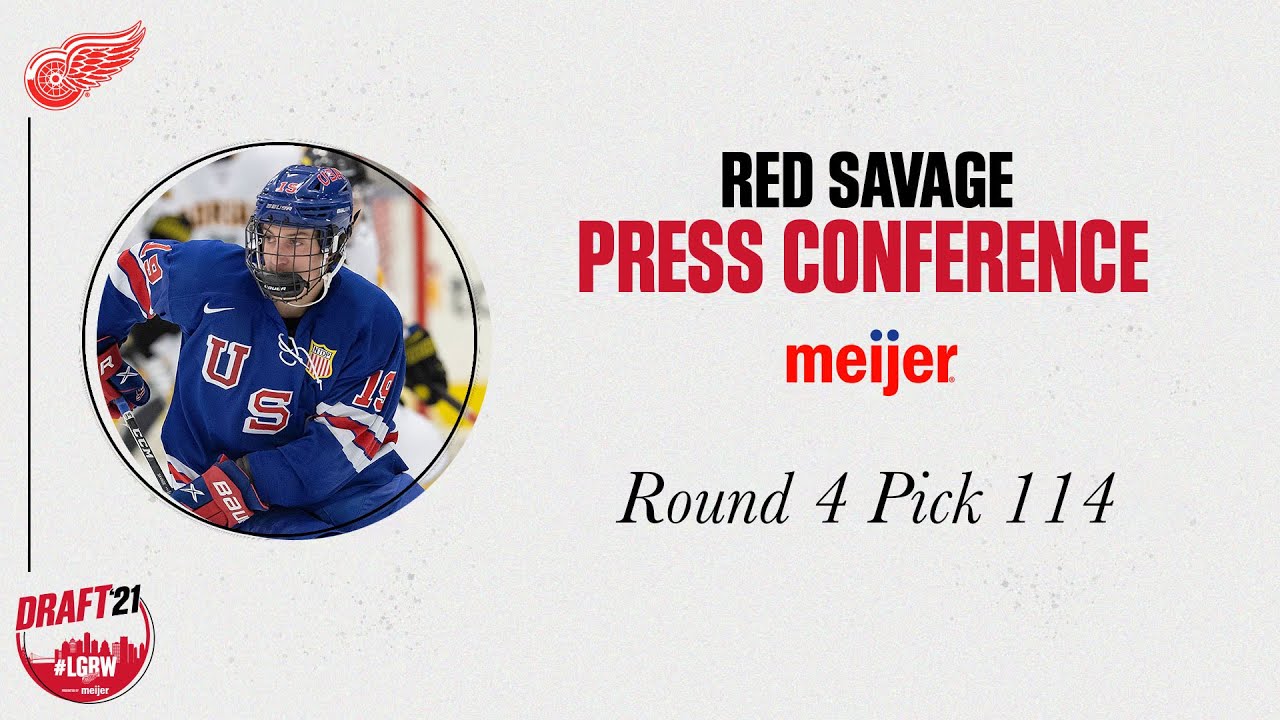 Red Savage | 2021 NHL Draft Media - YouTube