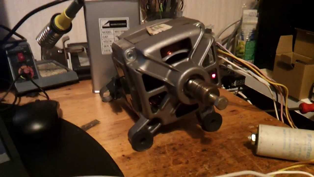 WASHING MACHINE MOTOR "SOFT STARTER" - YouTube