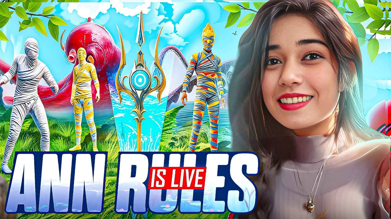 🔴 Game On Kudiye: BGMI Live Stream With Ann Rules💕💕💕 | #bgmi #pubgmobile #pubg #livestream - YouTube