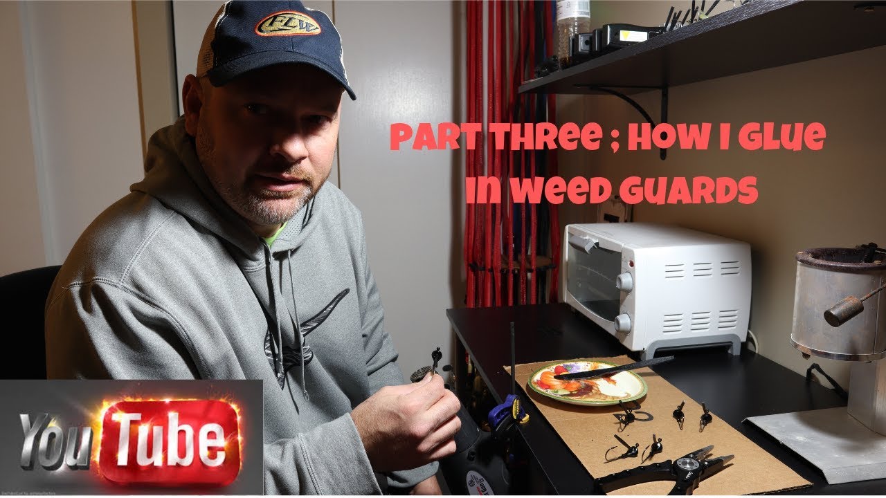 PART THREE : HOW I GLUE IN WEED GUARDS - YouTube