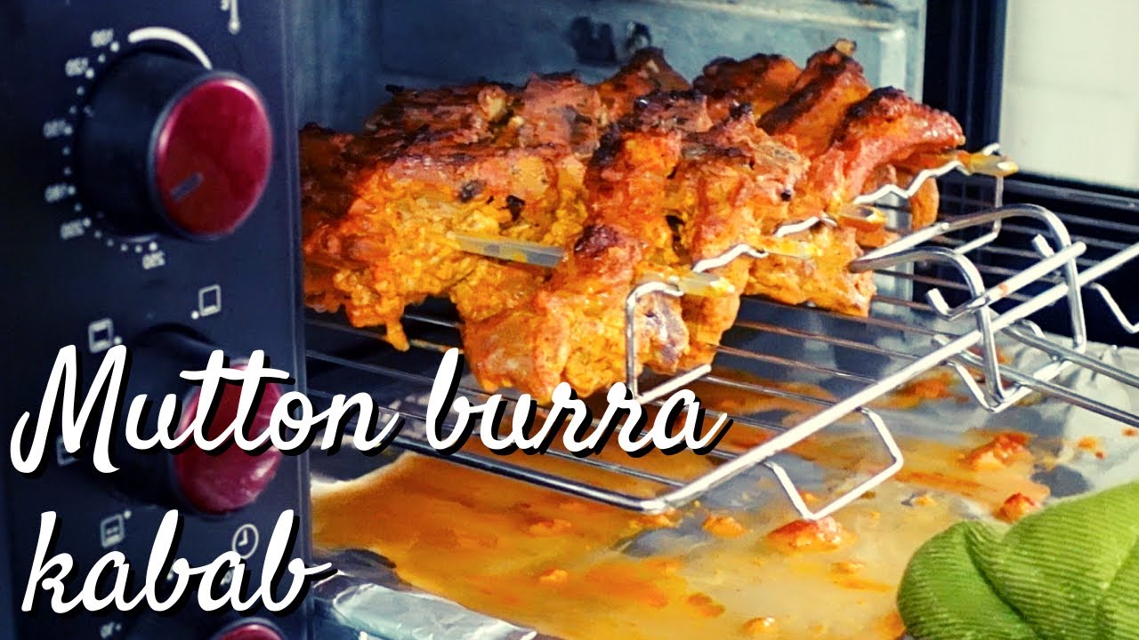 Mutton Burra Kabab | Mutton oven grilled kabab | Spicy mutton oven ...