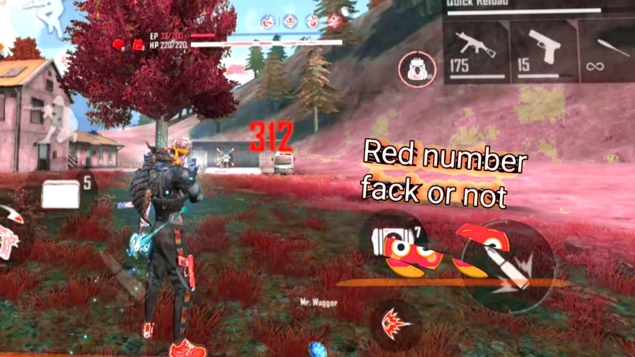 Red number fack or not ll free fire 🔥 full game play vedio - YouTube