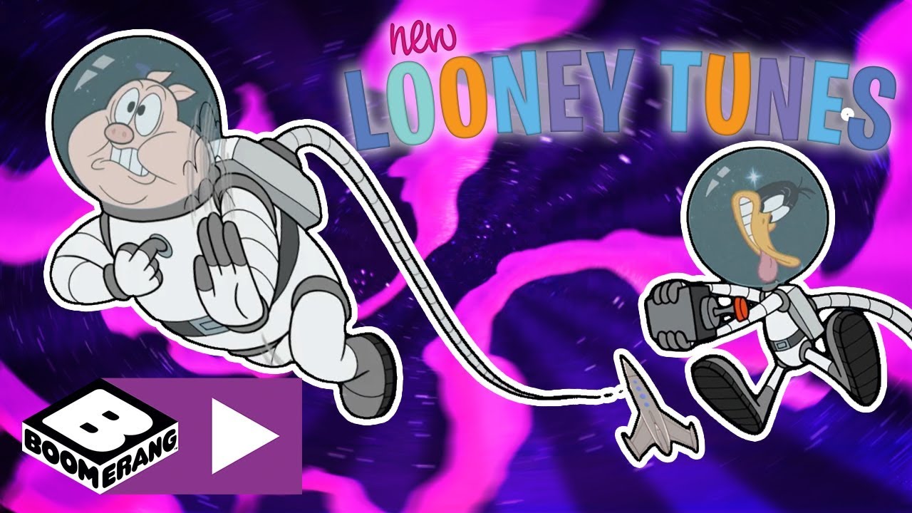 New Looney Tunes | Daffy Is Crazy About Space | Boomerang UK - YouTube