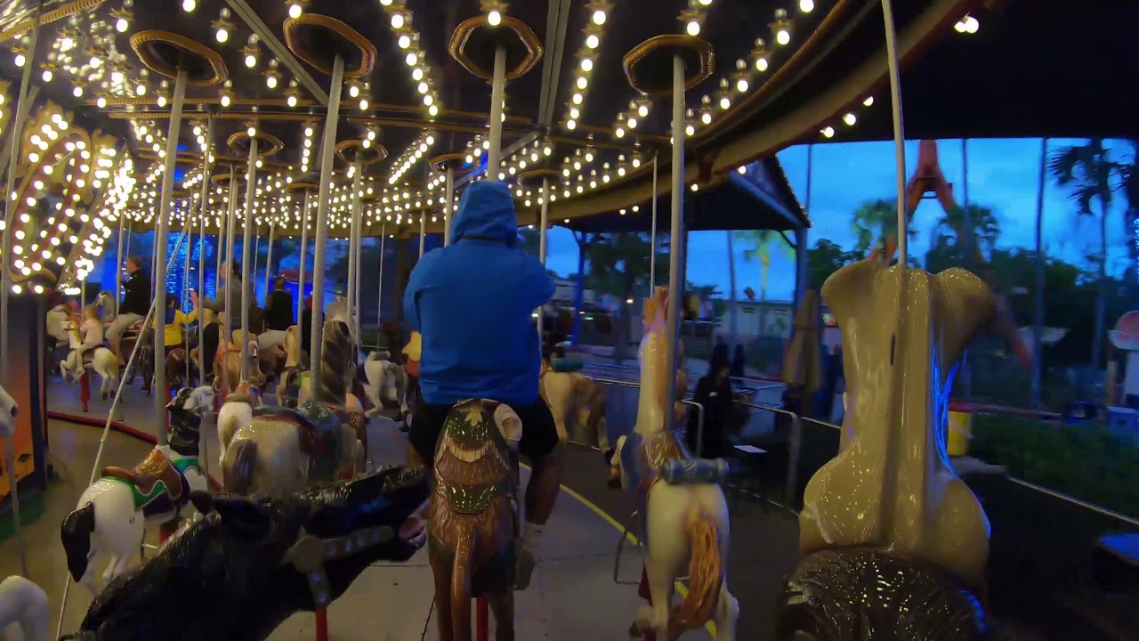 Carousel Busch Gardens Tampa Bay Florida - YouTube
