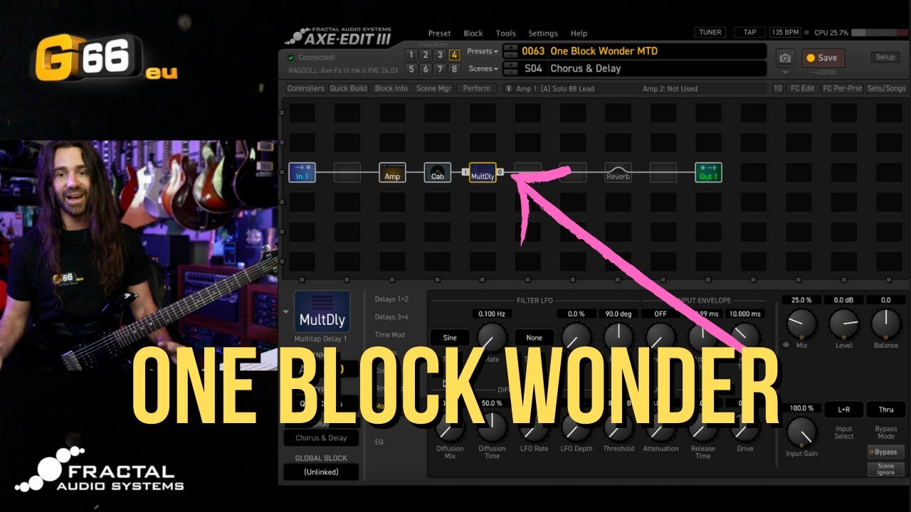 One Block Wonders | Magnificent Multitap Delay | Tuesday Tone Tip - YouTube