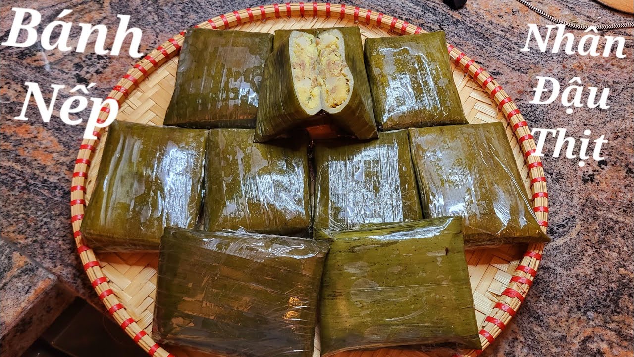 Cách Làm Bánh Nếp Mặn nhân Đậu Thịt / Đơn Giản thơm ngon tại nhà với ...