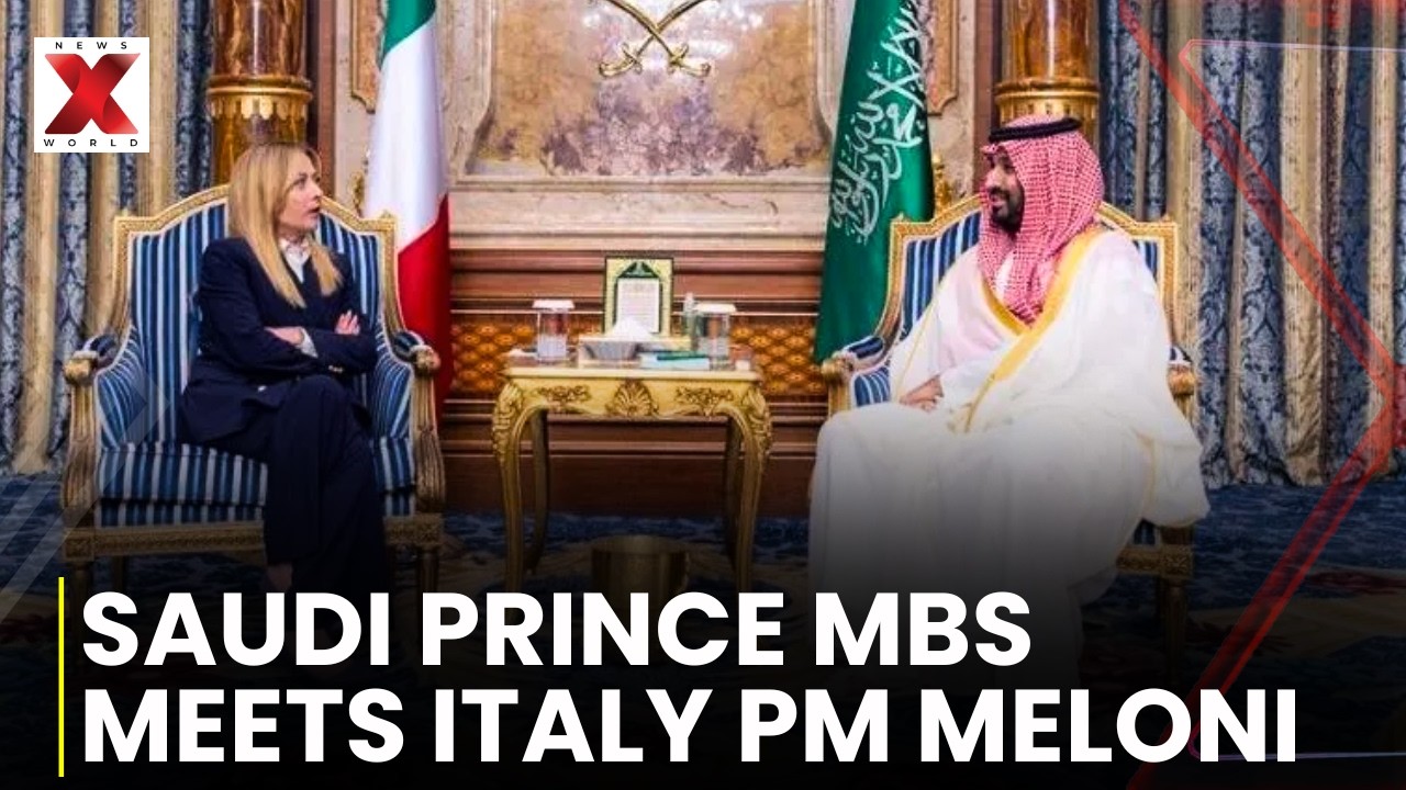 Italy PM Meloni Meets Saudi Crown Prince MBS in Jeddah, Discusses ...
