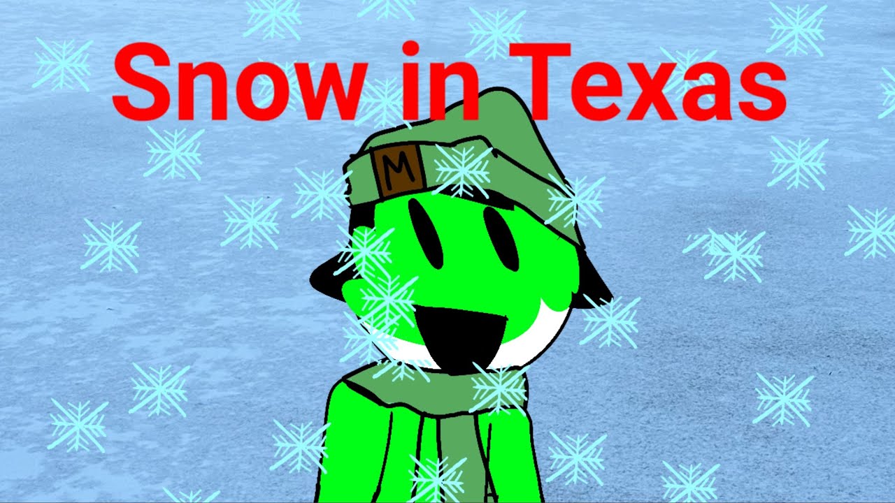 Snow in Texas(Short Video) - YouTube