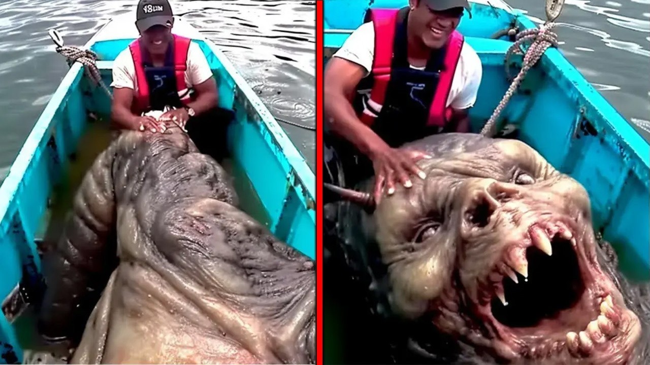 Fisherman Catches Strange Creature that No One Was Supposed To See ...