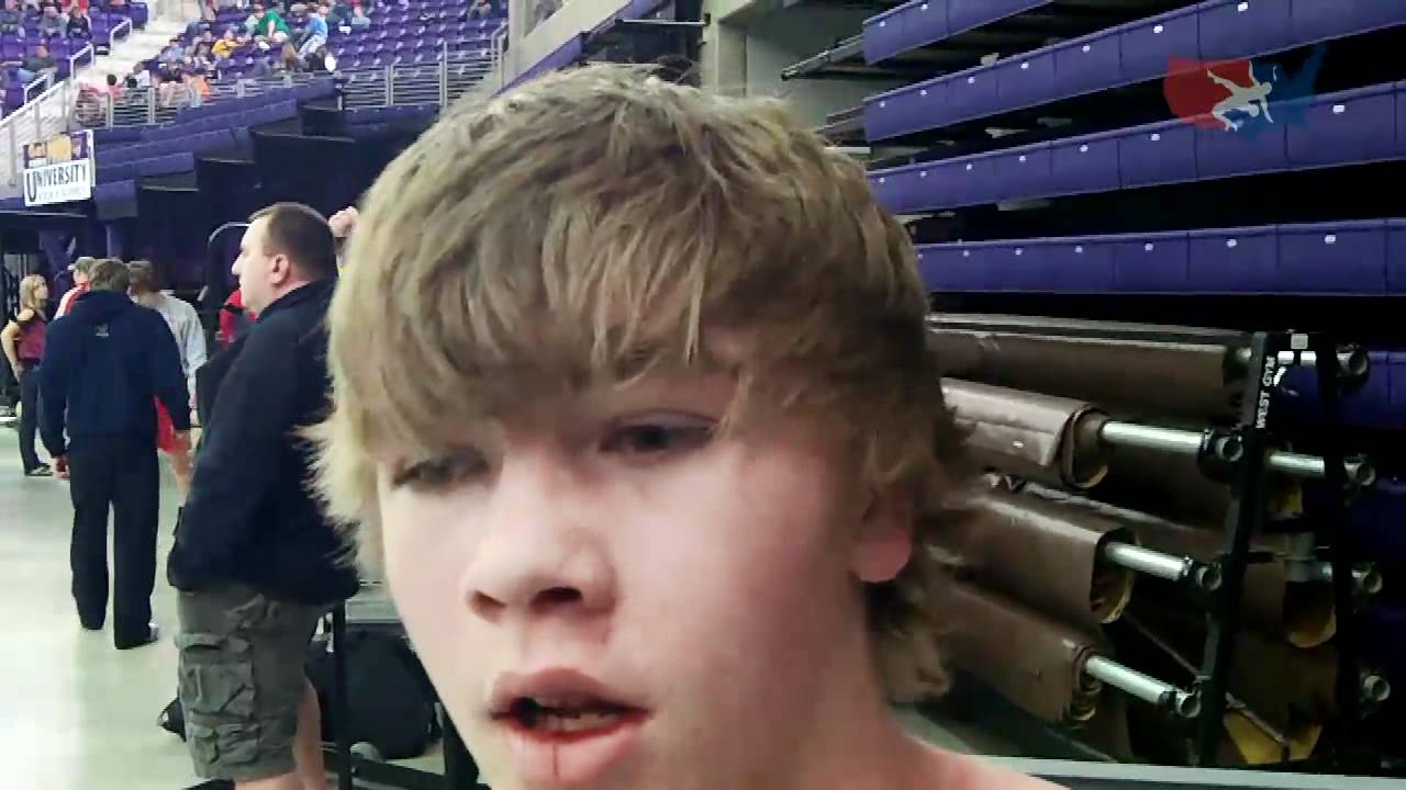 Junior 126-pound champion Colton Adams - YouTube