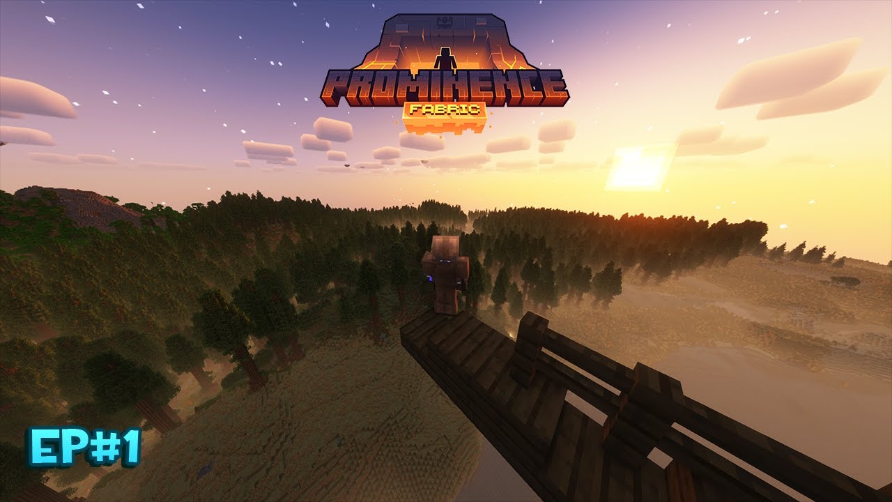 MINECRAFT PROMINENCE EP#1 : Que l'Aventure commence - YouTube