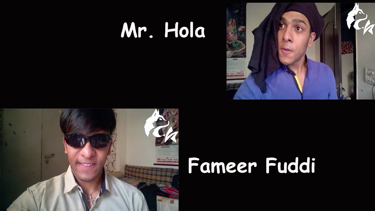Mr Hola VS Fameer Fuddi - Parody | Skyy Vine | - YouTube