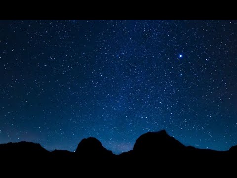 The Night Sky Screensaver Video - YouTube