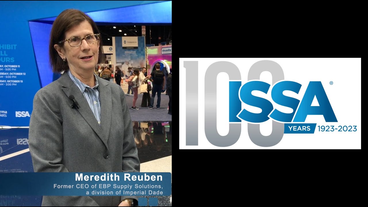 Meredith Reuben, former CEO of EBP Supply Solutions, Recognizes ISSA's ...