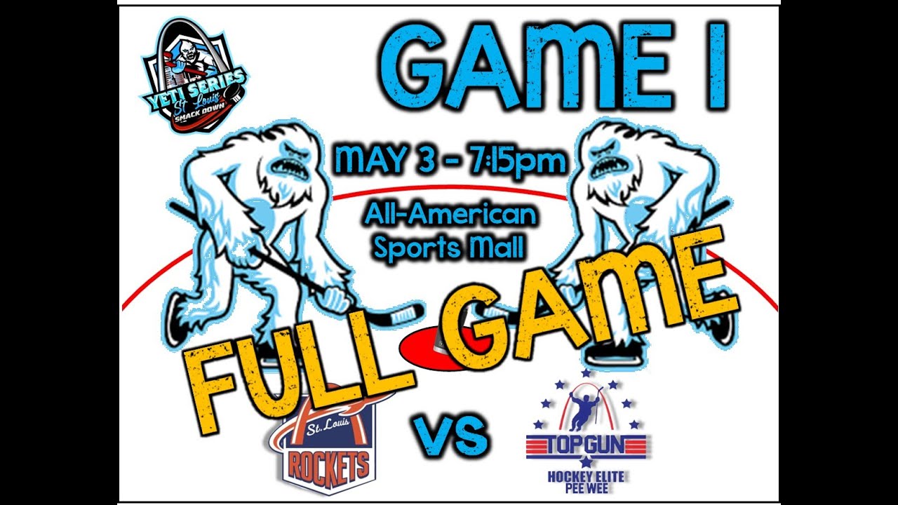 Top Gun Elite (Pee Wee) @ St. Louis Rockets Elite (Game 1 - The Yeti ...