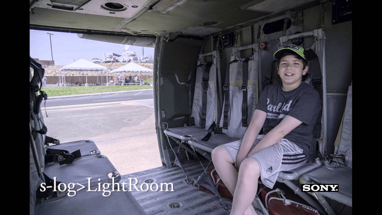 Sony's s-log still photos converted in LightRoom - YouTube