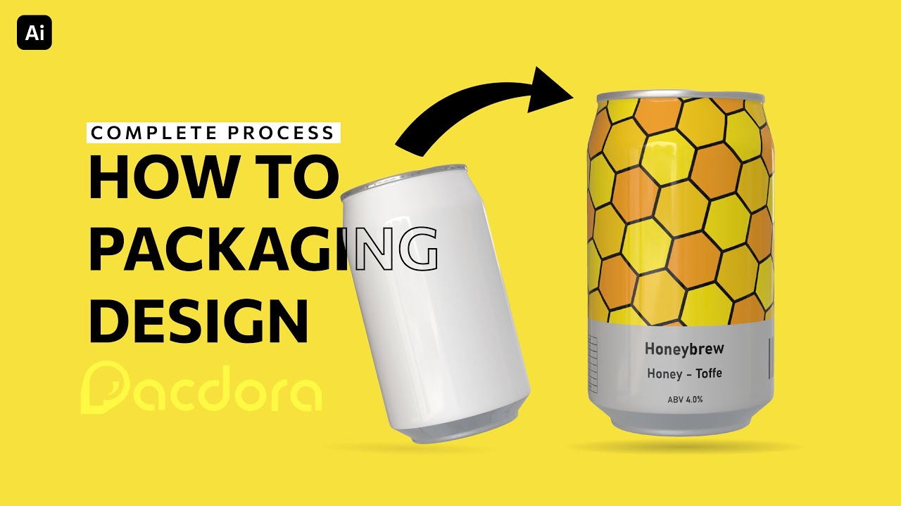 Modern Packaging Design (Cans) | Pacdora - YouTube