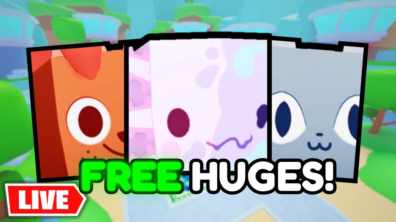 🔴Live! Playing the New Pet Simulator 99 Update with YOU! Free Huges ...
