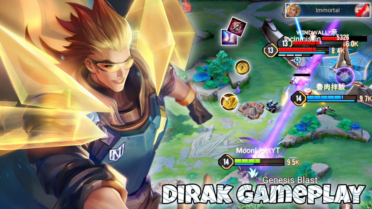 Dirak Mid Lane Pro Gameplay | Best Build | Arena of Valor Liên Quân ...