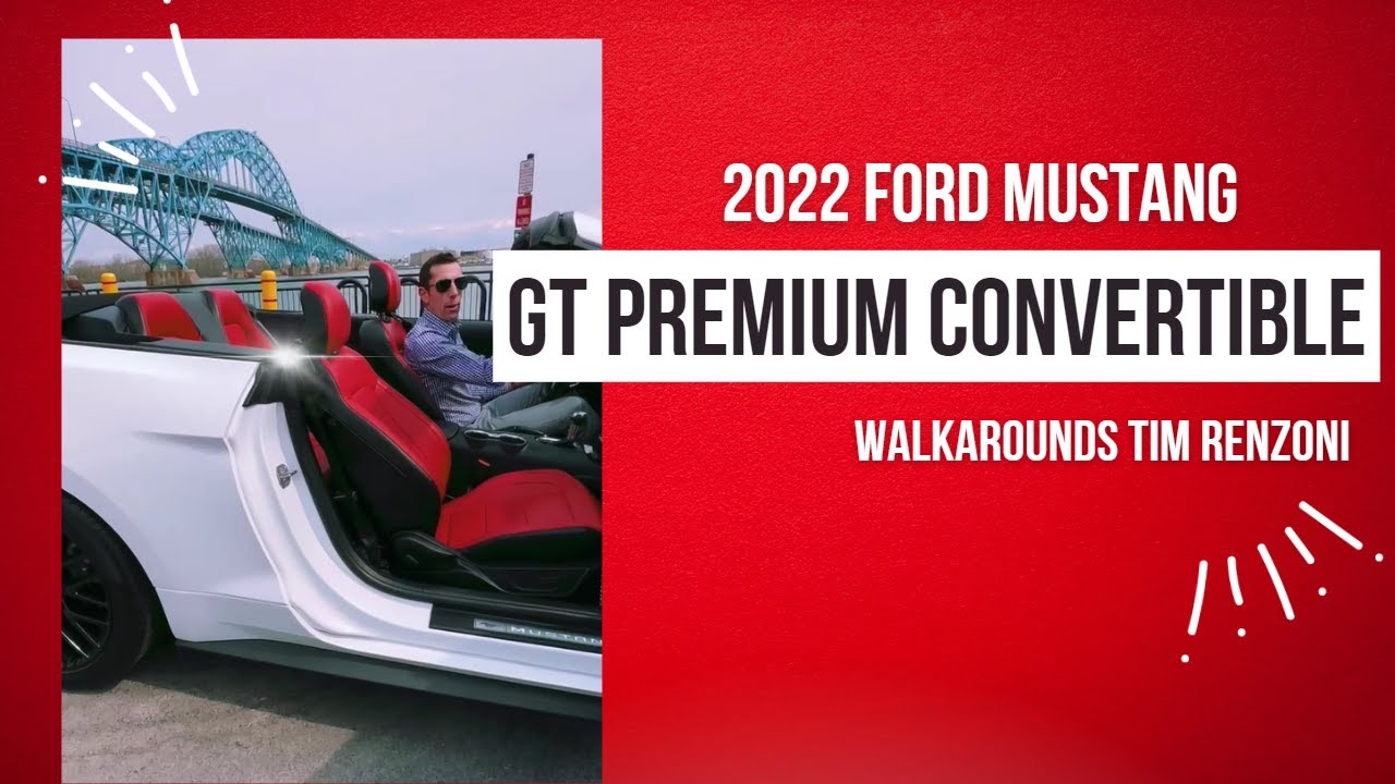 Tim checks out this 2023 Ford Mustang GT Premium Drop Top with only 8k ...