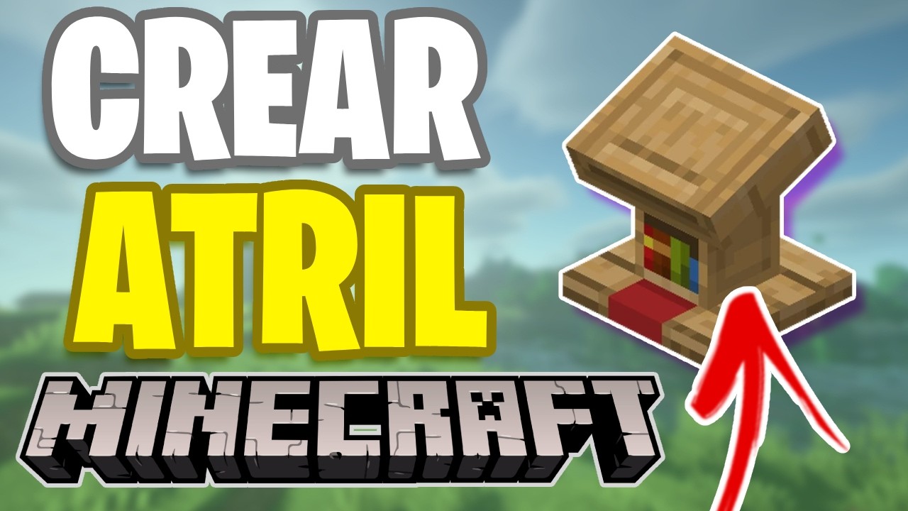 COMO HACER UN ATRIL 💎 EN MINECRAFT👈 - YouTube